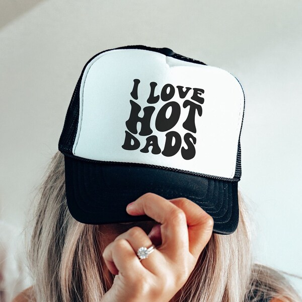 Hot Dad Trucker Hat - Etsy