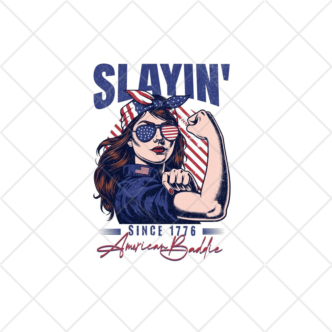 Slayin’ Since 1776 PNG, Trendy 4th of July Shirt Design, July 4th Pin ...