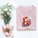 Red Haired Mermaid Cartoon Printable Clipart Image Instant Digital ...