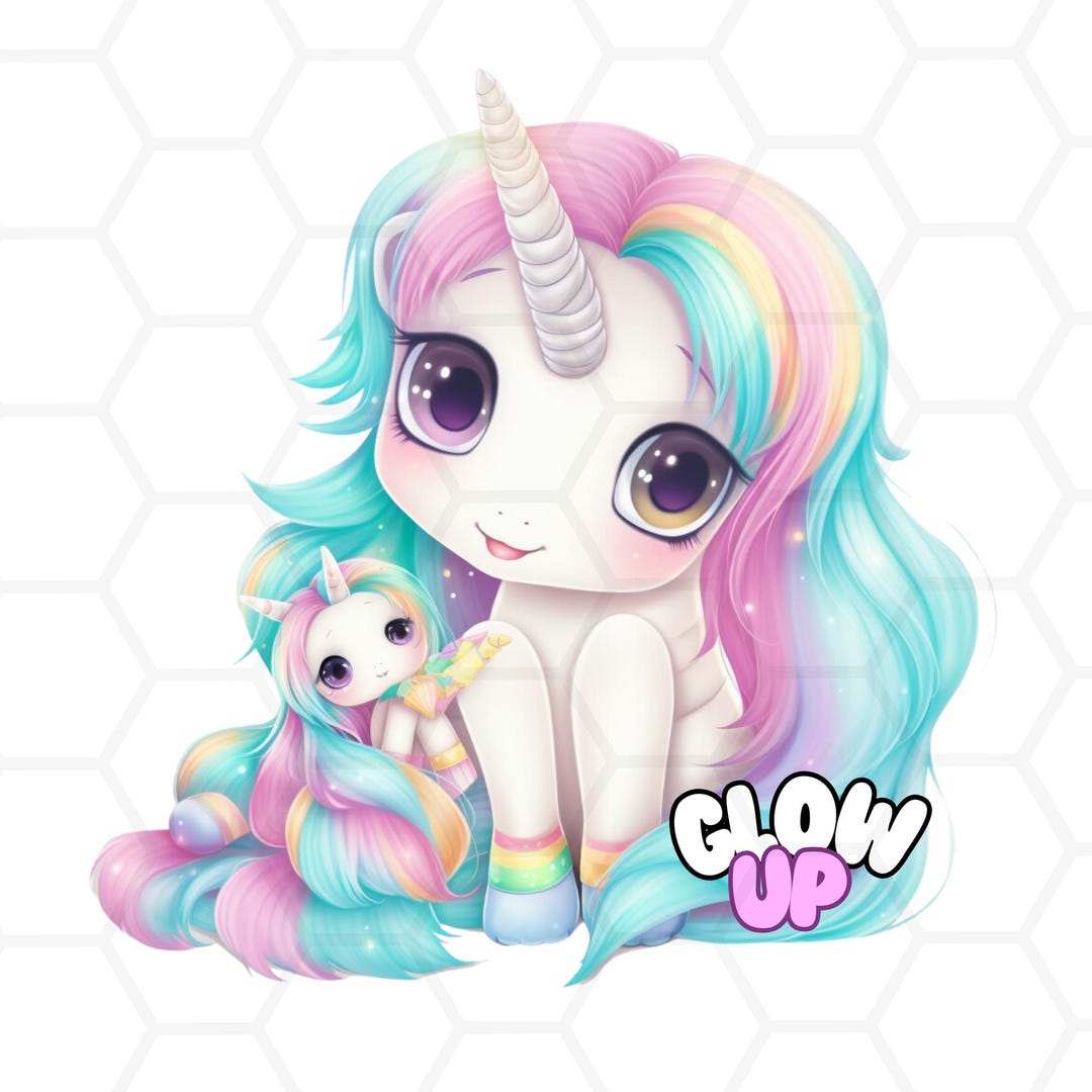 Beautiful “glow Up” Custom Colorful SVG Printable PNG Digital Instant ...