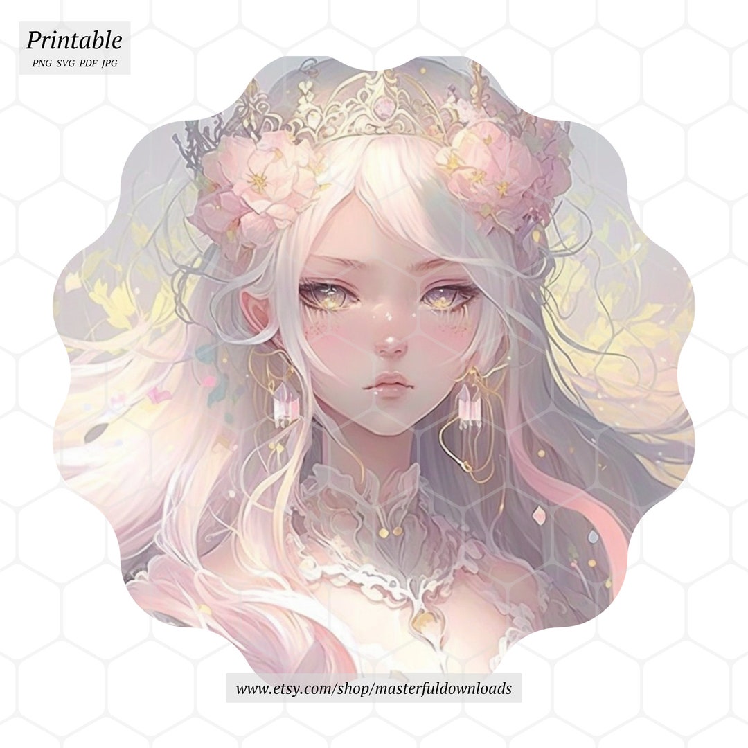 Rare Anime Girl Japanese Aesthetic Digital Image Instant Download ...