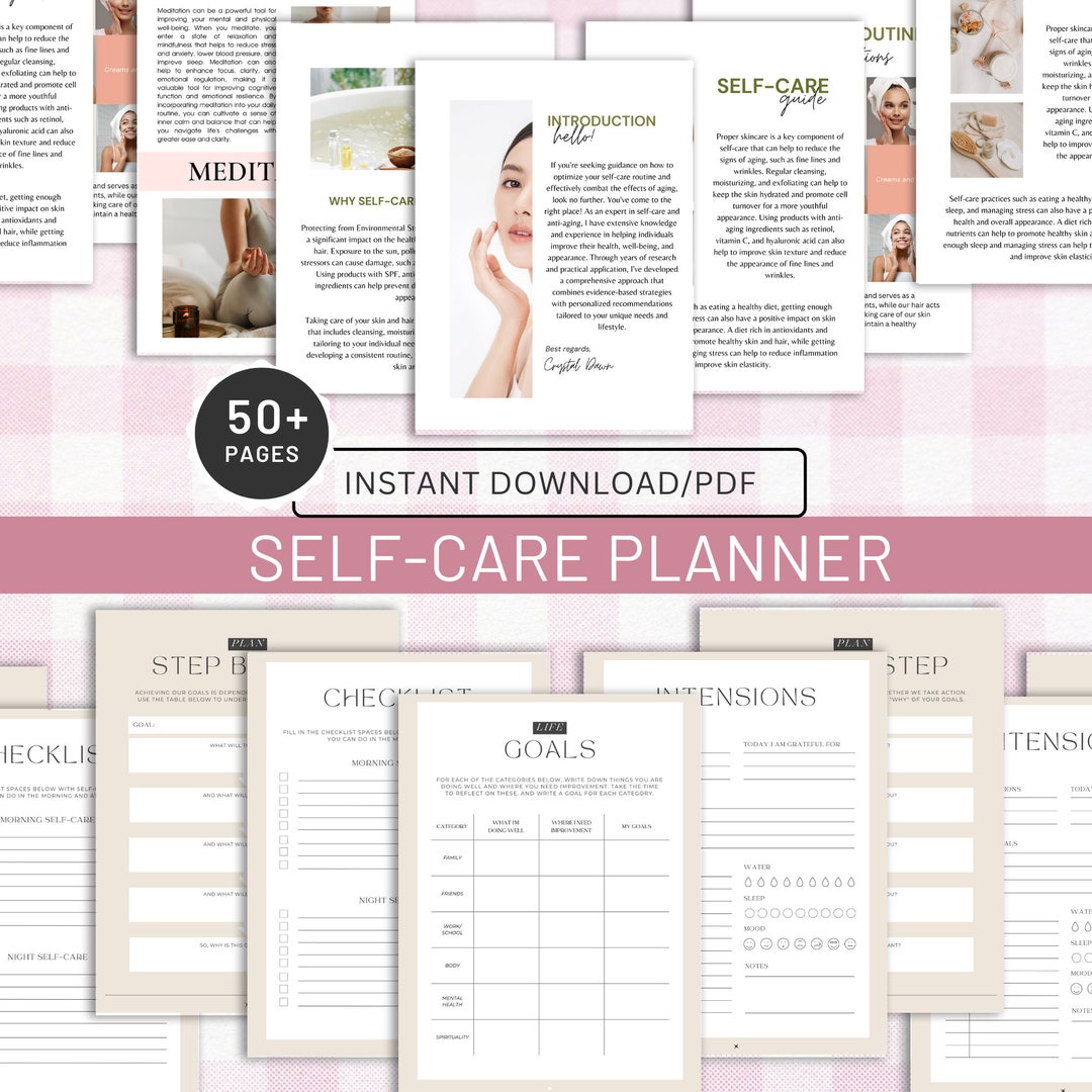 Printable Planner Templates Instant Digital Download 50 Pages - Etsy
