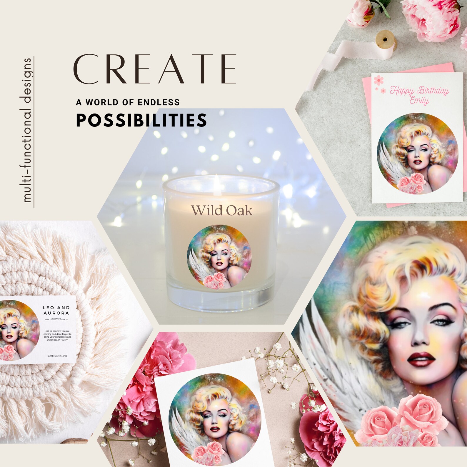 Pretty Woman Movie Star Sublimation Designs - Etsy
