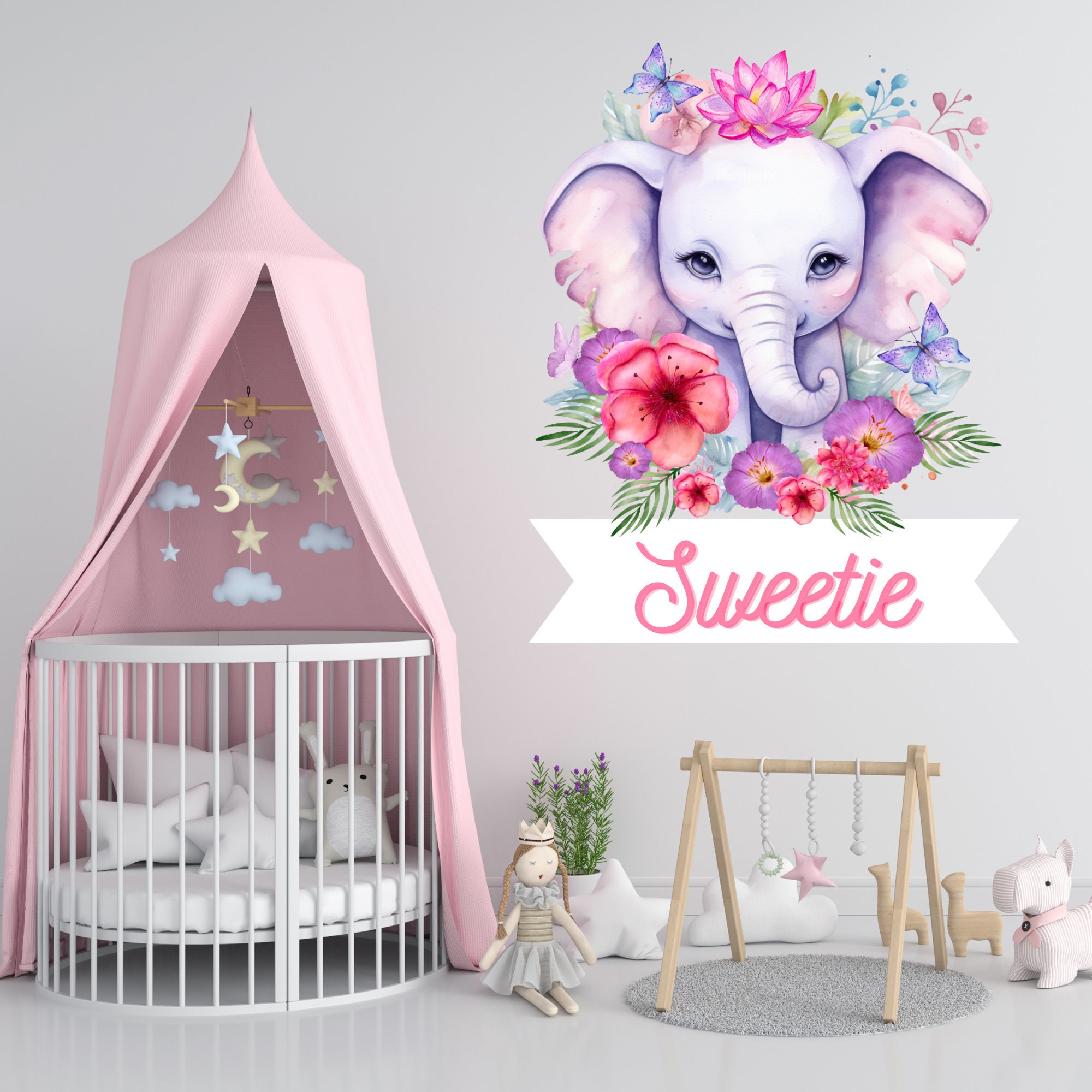 Baby Elephant Digital Clipart Design Printable Animal Instant - Etsy