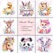 Cute Baby Animals Printable Digital Clipart Bundle Instant Download ...