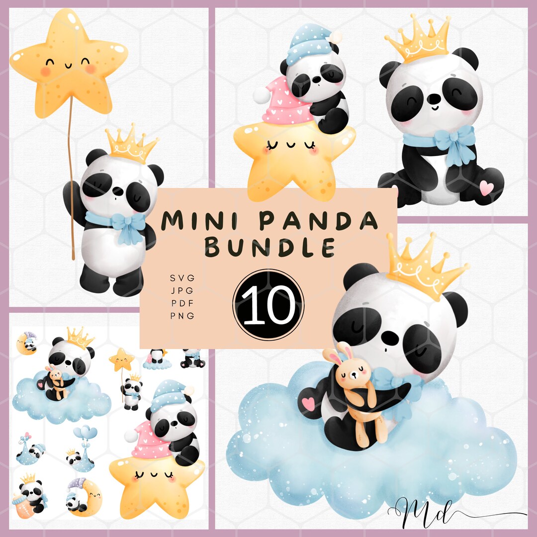 Bear Bundle Clipart Designs Printable Cricut Digital Instant Download ...