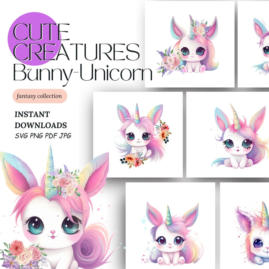 Majestic Cute Clip Art Bundle (instant Download) - Etsy