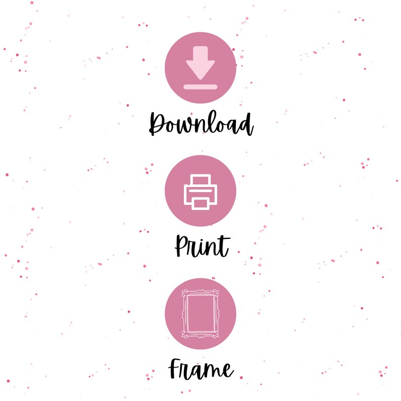 Namaste Printable Wall Art Om Symbol Pink Meditation - Etsy