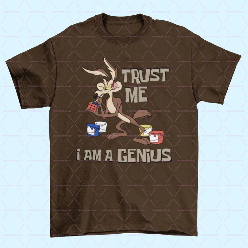 Genius coyote T-shirt Designs Sublimation Bundle PNG Files for ...
