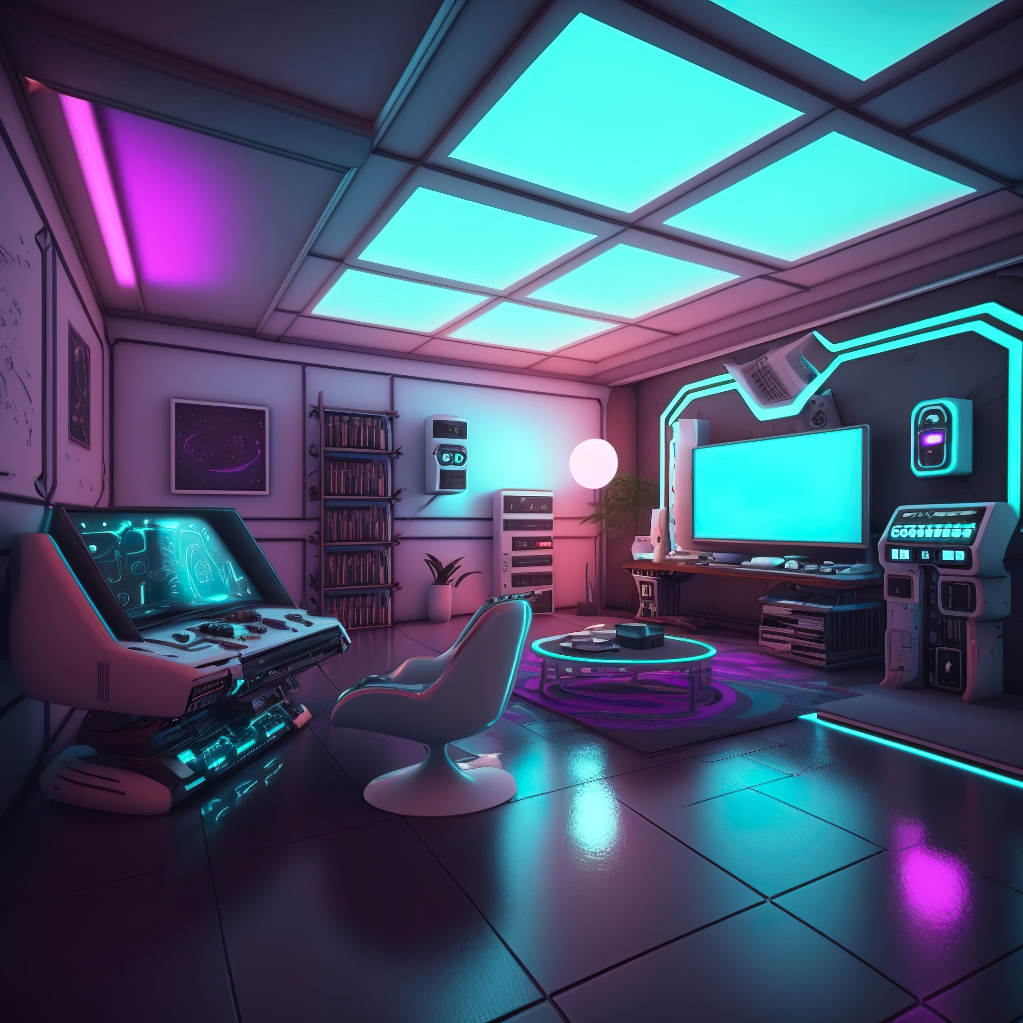 AI Generated Rooms 4pic Package - Etsy