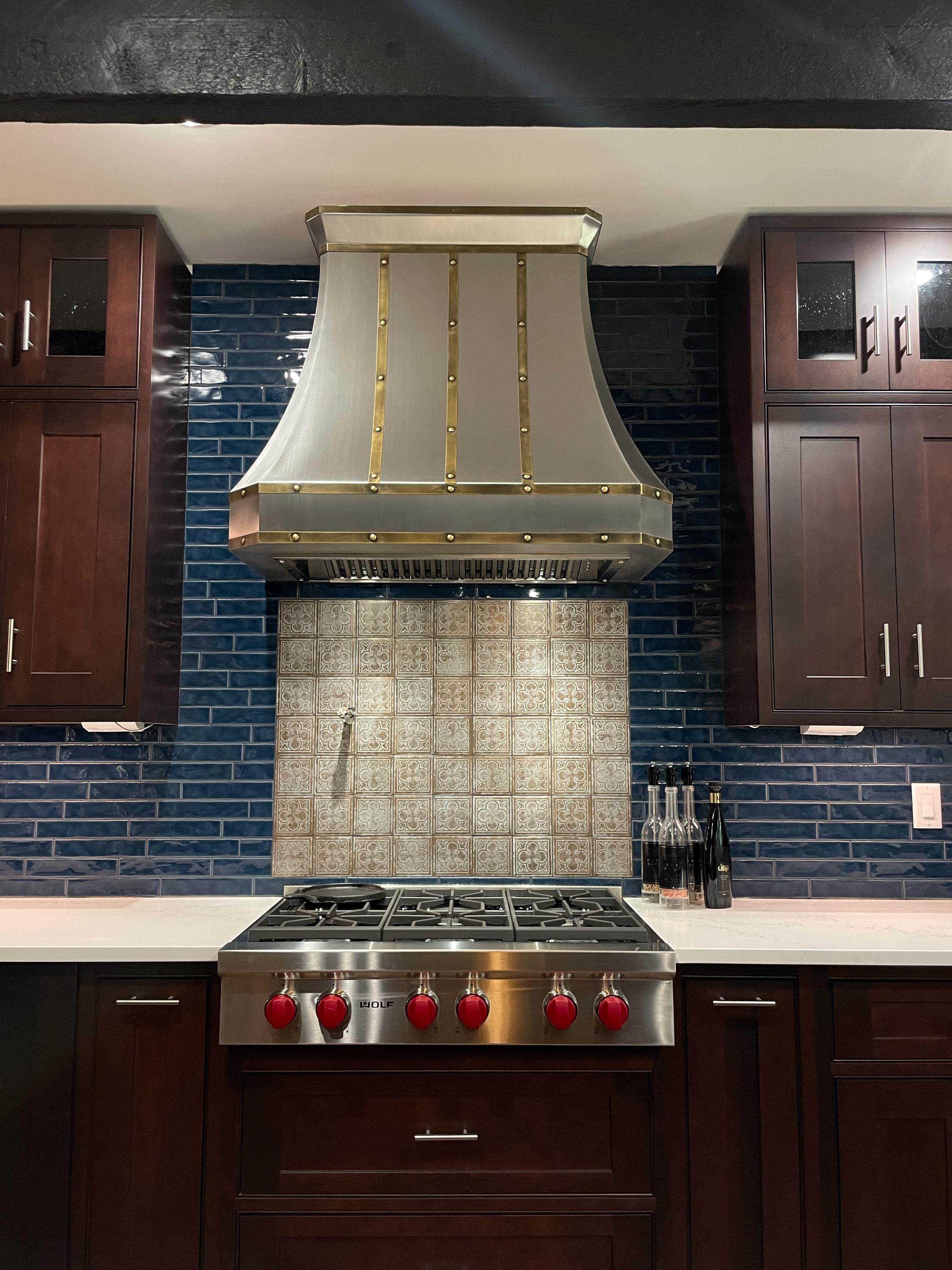 Custom Range Hood - Monarch Collection, Stainless Steel and Antique ...