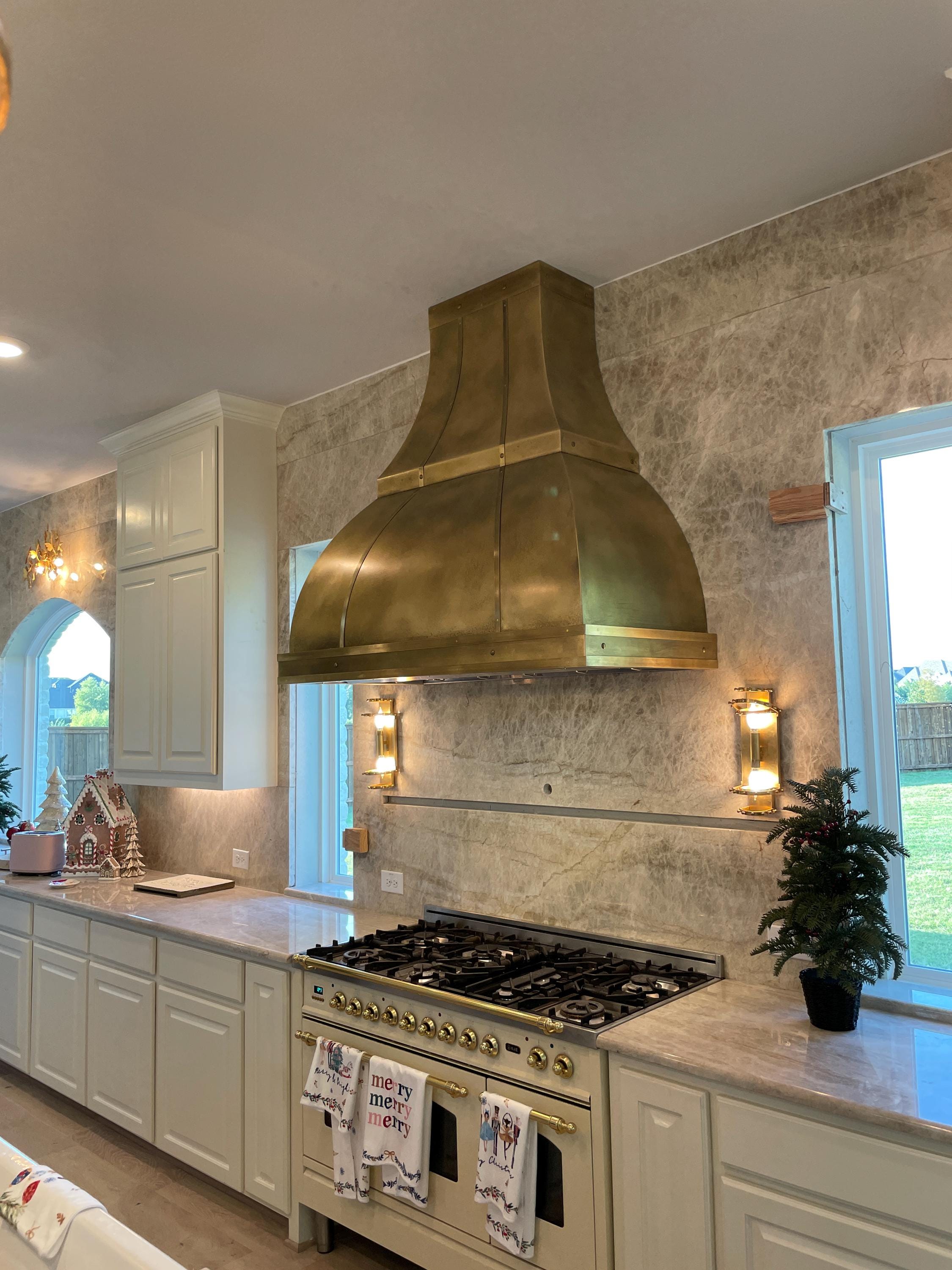 Full Brass Custom Range Hood | Royal Collection | Monarch Range Hoods ...