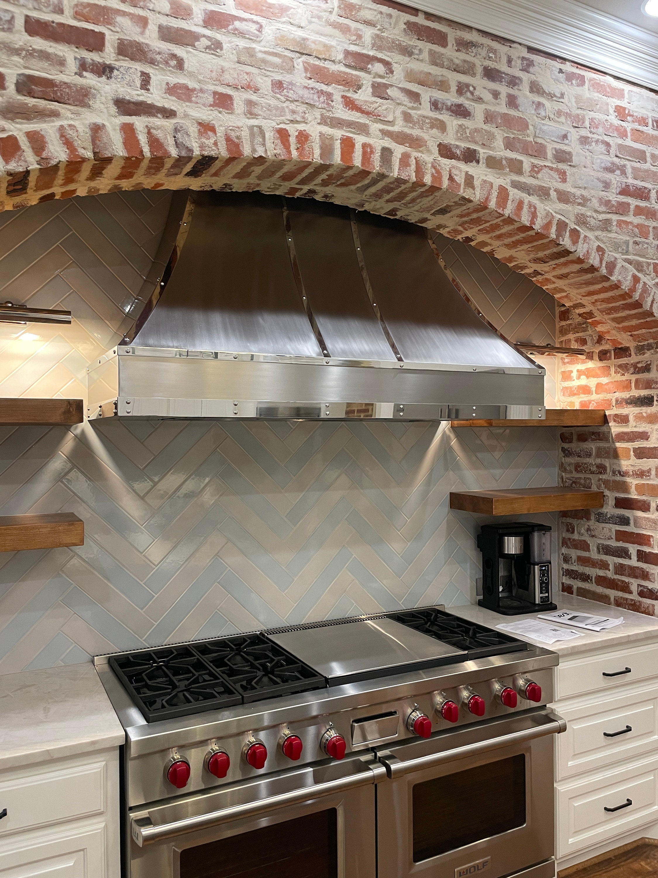 Stainless Steel - Custom Metal Range Hood - Monarch Collection - Etsy