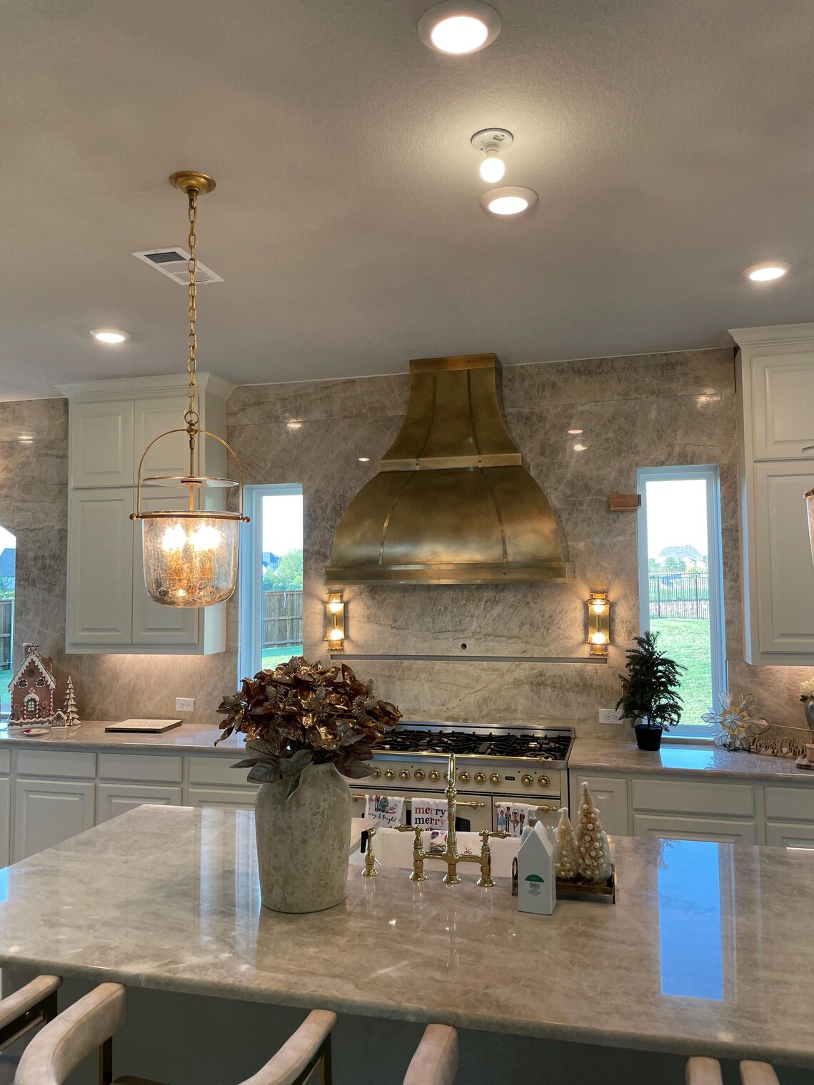 Full Brass Custom Range Hood | Royal Collection | Monarch Range Hoods ...