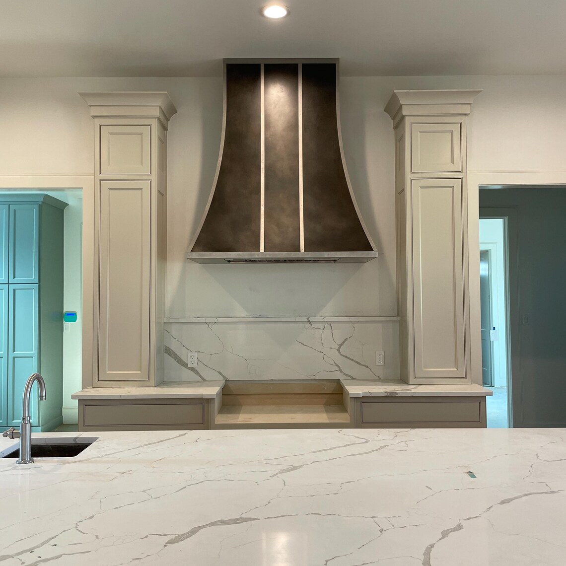 Custom Range Hood - Monarch Collection, Antique Stainless Steel - Etsy