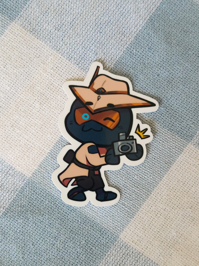 VALORANT Glossy Paper 2 Stickers Fullbody Valorant Agent Stickers - Etsy