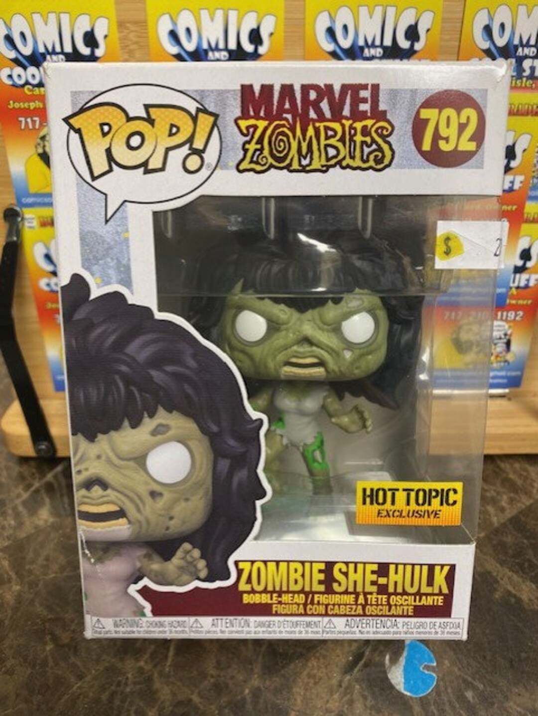 Mighty Zombies zombie She-hulk Funko Pop 792 - Etsy