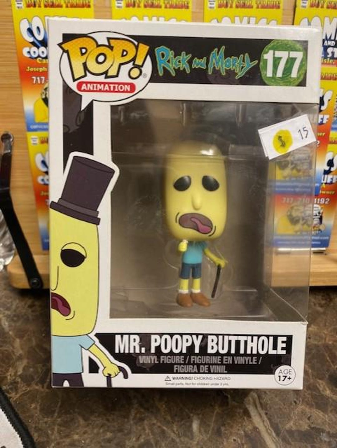 Rick and Morty Mr. Poopy Butthole Funko Pop 177 - Etsy