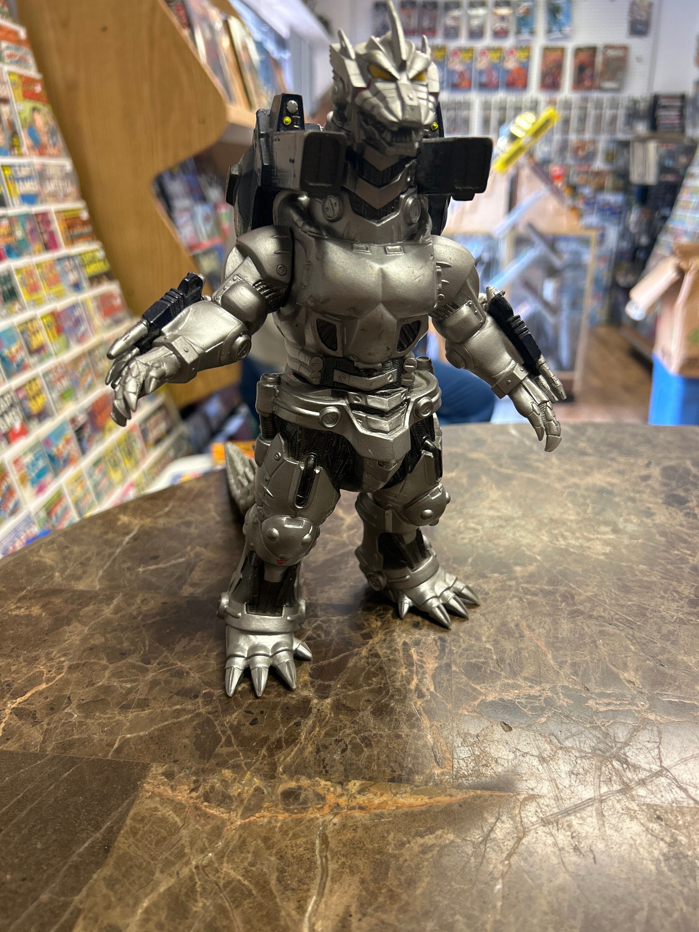 Mecha Godzilla Figurine - Etsy