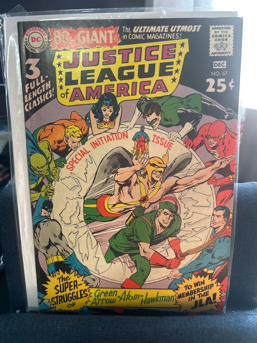 Giant Justice League of America 67 - Etsy