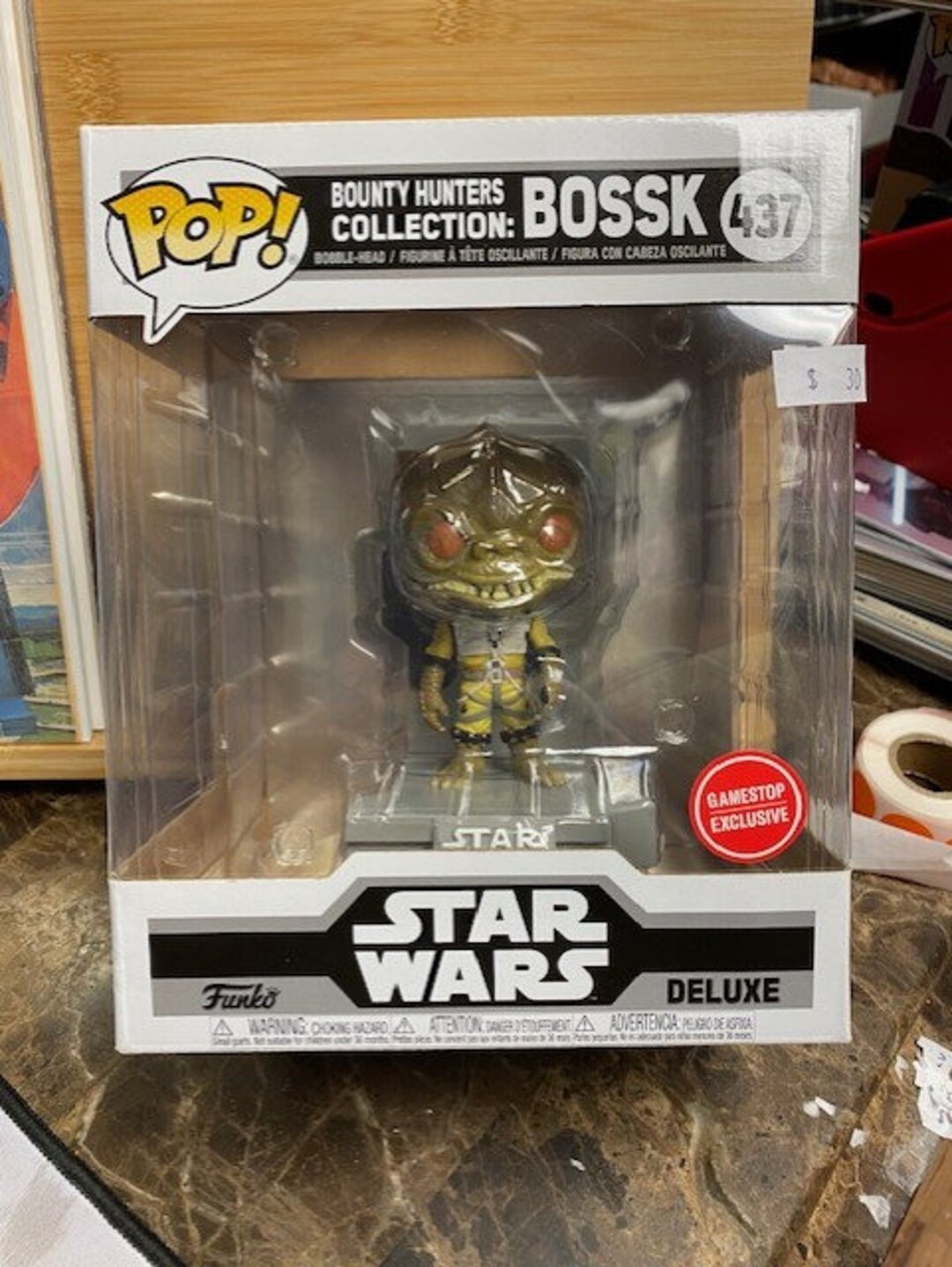 Star Wars bounty Hunters Collection: BOSSK Funko Pop 437 - Etsy