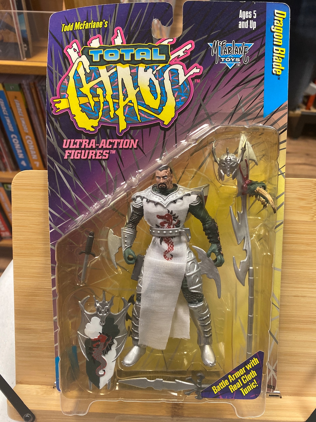 Mcfarlane Toys 1996 Total Chaos Series 1 Dragon Blade Action - Etsy