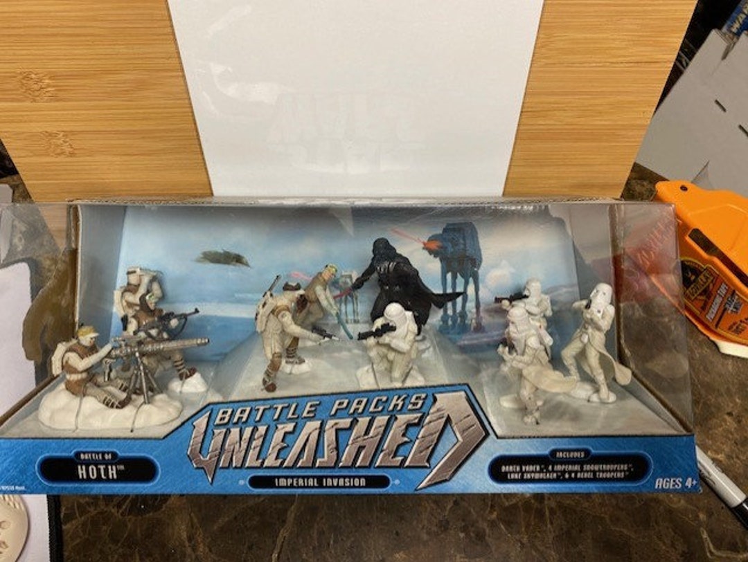 Star Wars Battle Packs Unleashed Imperial Invasion battle of Hoth - Etsy