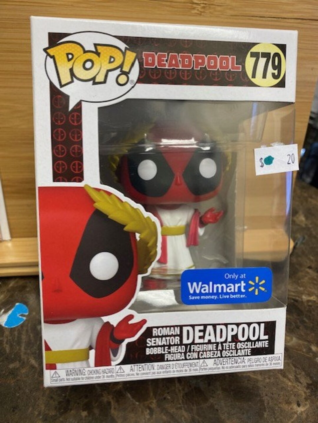 Deadpool roman Senator Deadpool Funko Pop 779 - Etsy