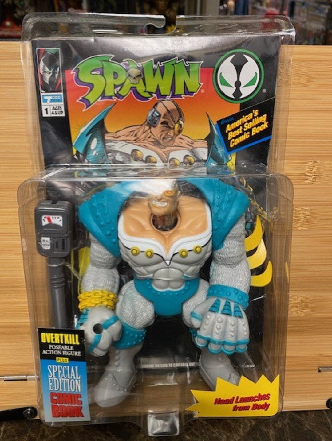 Spawn Overtkill Figure and Comic Book - Etsy