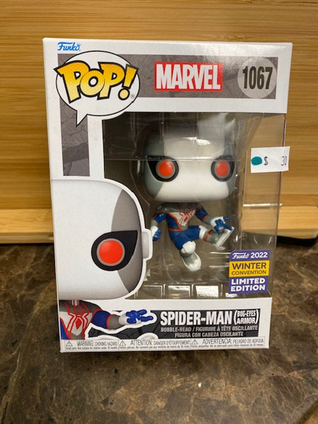 Marvel spider-man Bug-eyes Armor Funko Pop 1067 - Etsy