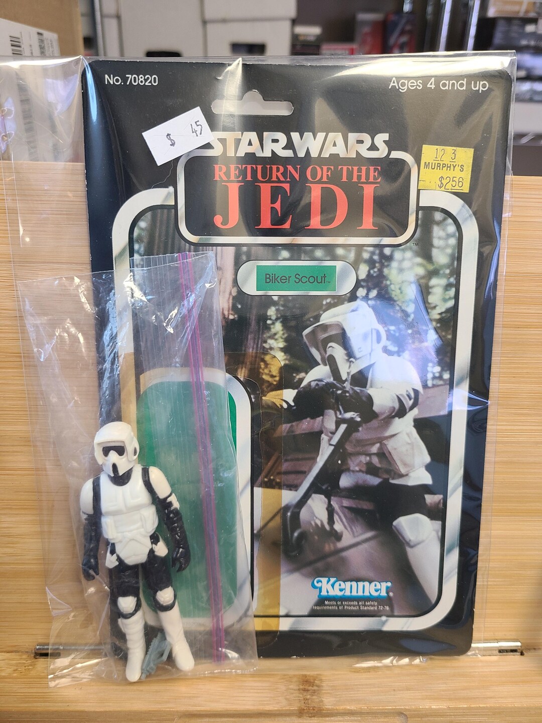 Star Wars Return of the Jedi biker Scout Kenner Vintage Action Figure ...