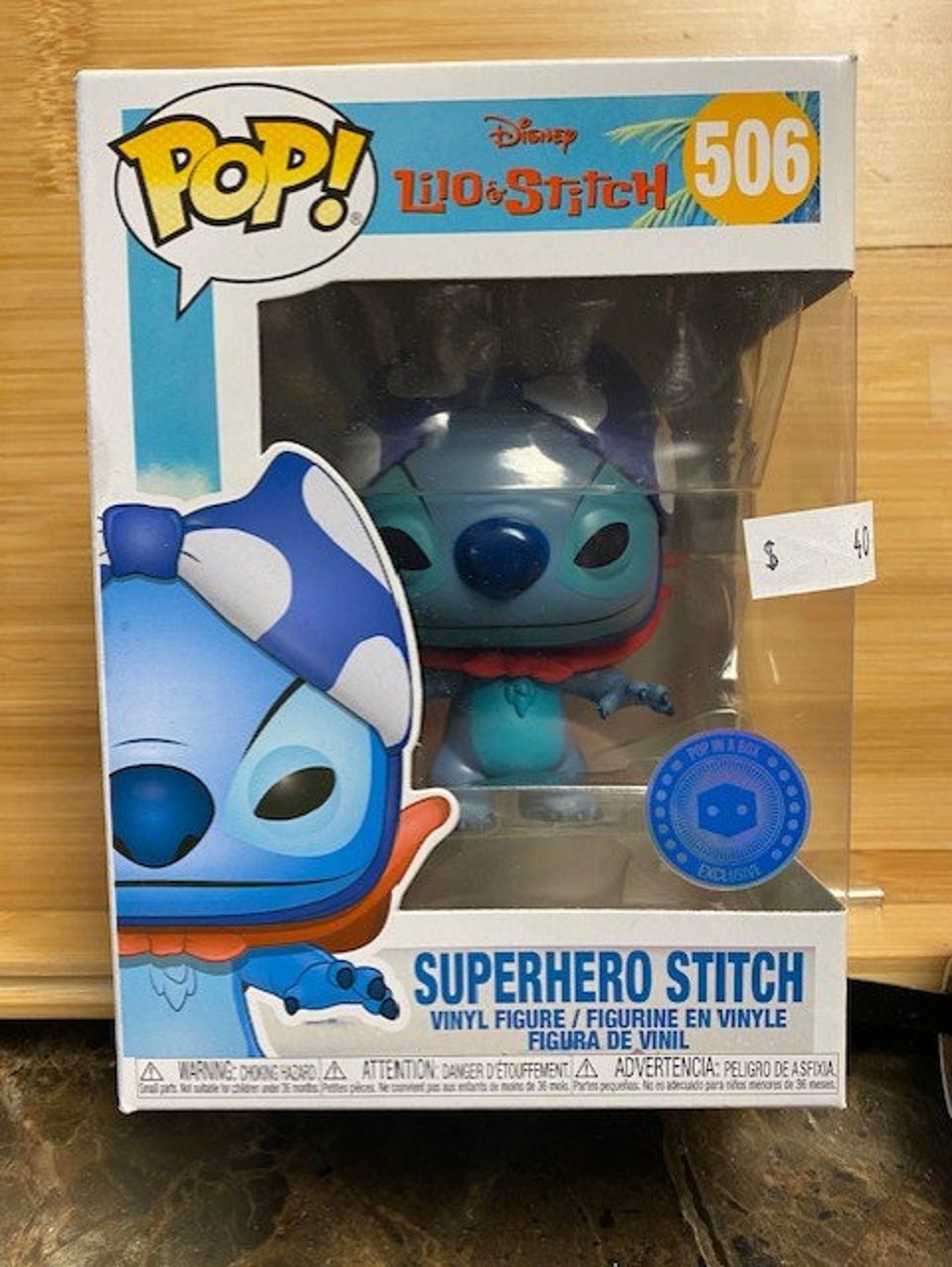 Lilo and Stitch superhero Stitch Funko Pop 506 - Etsy