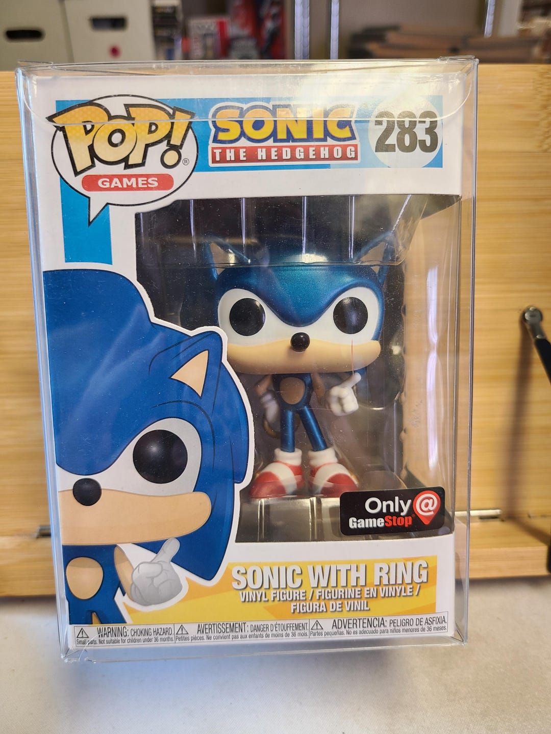 Sonic the Hedgehog sonic With Ring Funko Pop 283 - Etsy