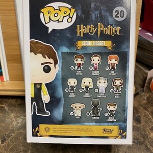Harry Potter cedric Diggory Funko Pop 20 - Etsy