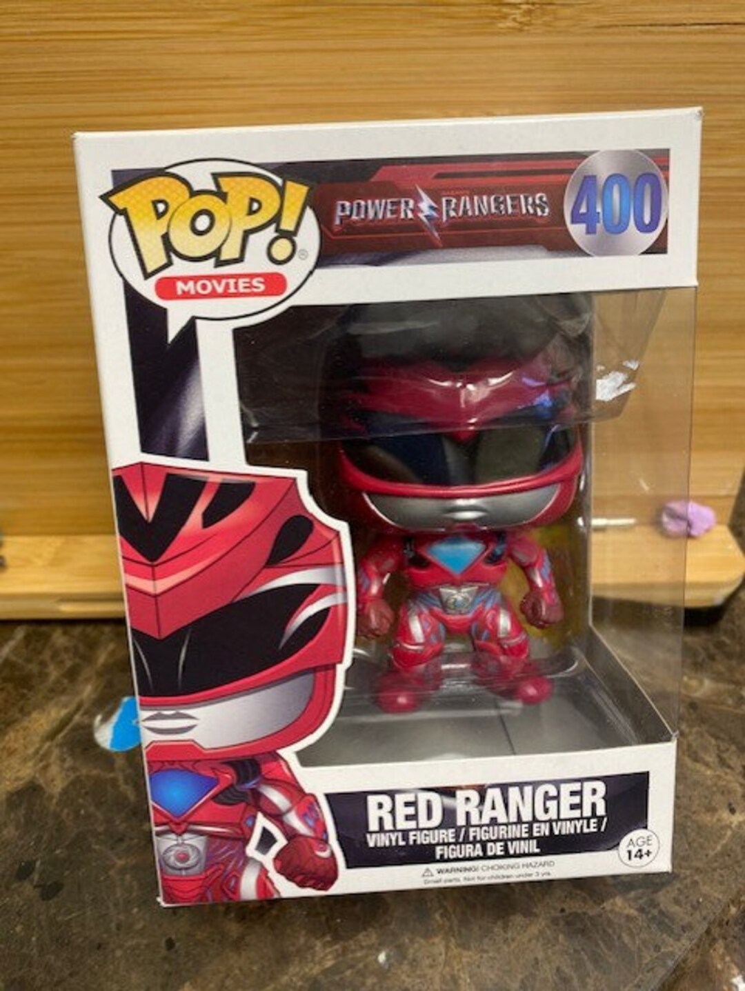 Power Rangers red Ranger Funko Pop 400 - Etsy