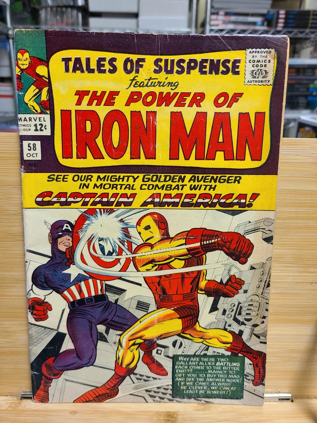 Tales of Suspense the Power of Iron Man 58 - Etsy