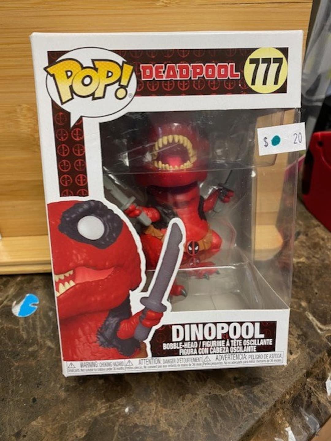 Deadpool dinopool Funko Pop 777 - Etsy
