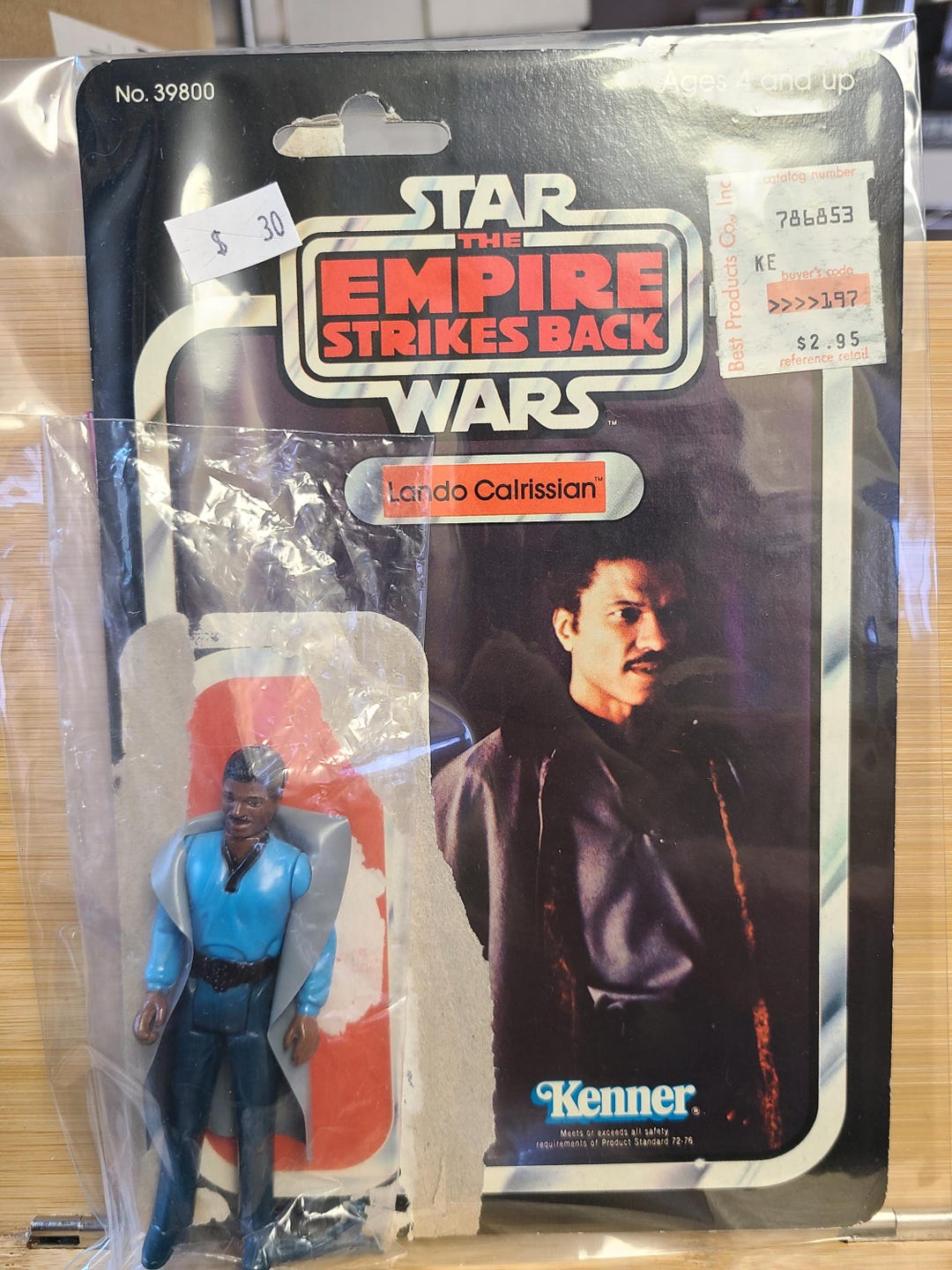 Star Wars the Empire Strikes Back lando Calrissian Kenner Vintage ...