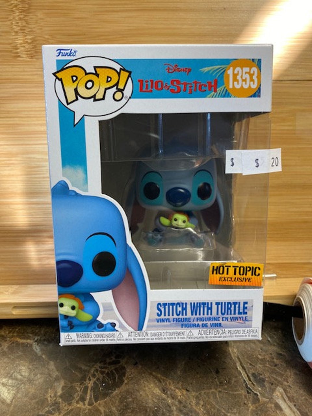 Disney Lilo & Stitch stitch With Turtle Funko Pop 1353 - Etsy
