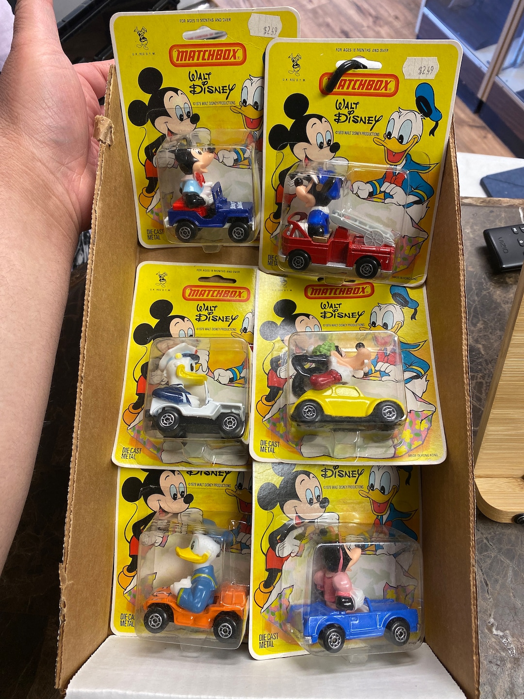 Walt Disney Matchbox Car Collection - Etsy