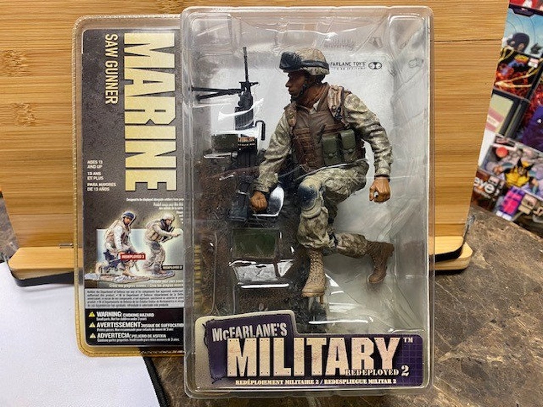 Mcfarlane's Military marine Saw Gunner - Etsy