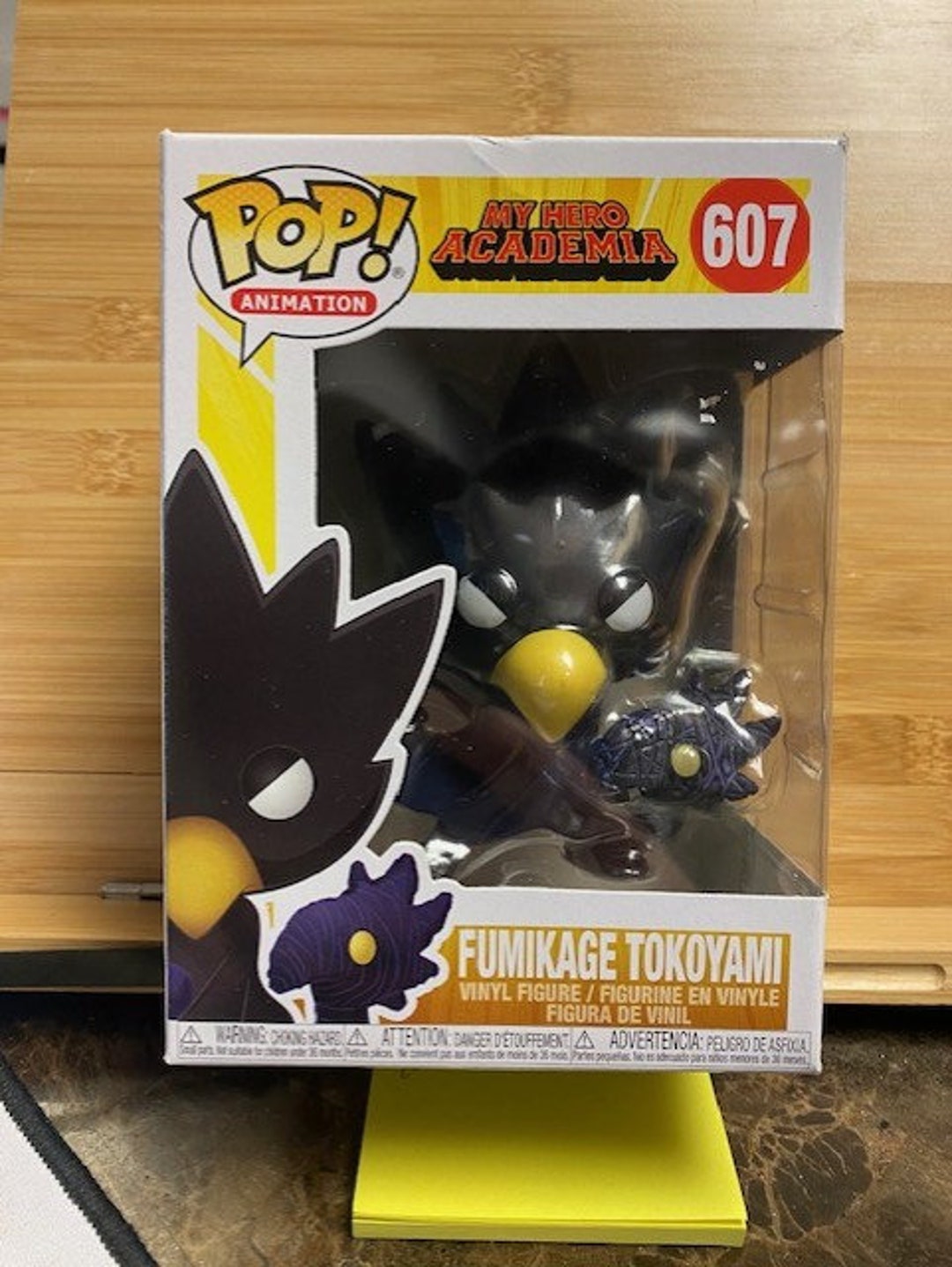 My Hero Academia fumikage Tokoyami Funko Pop 607 - Etsy