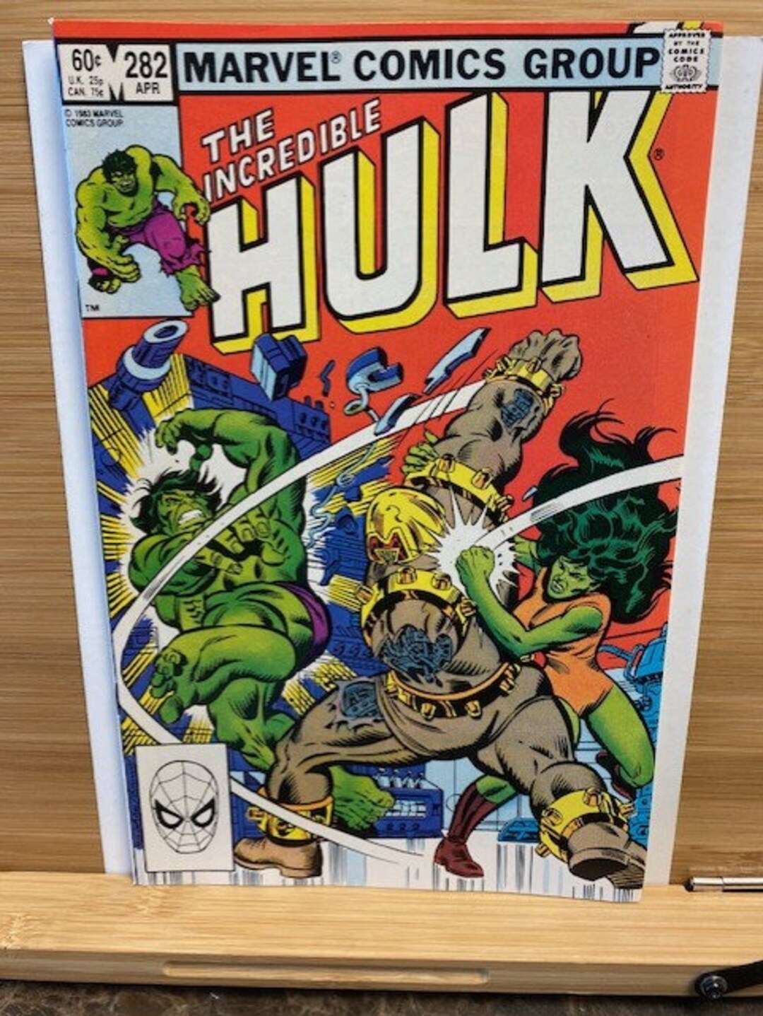 The Incredible Hulk 282 - Etsy