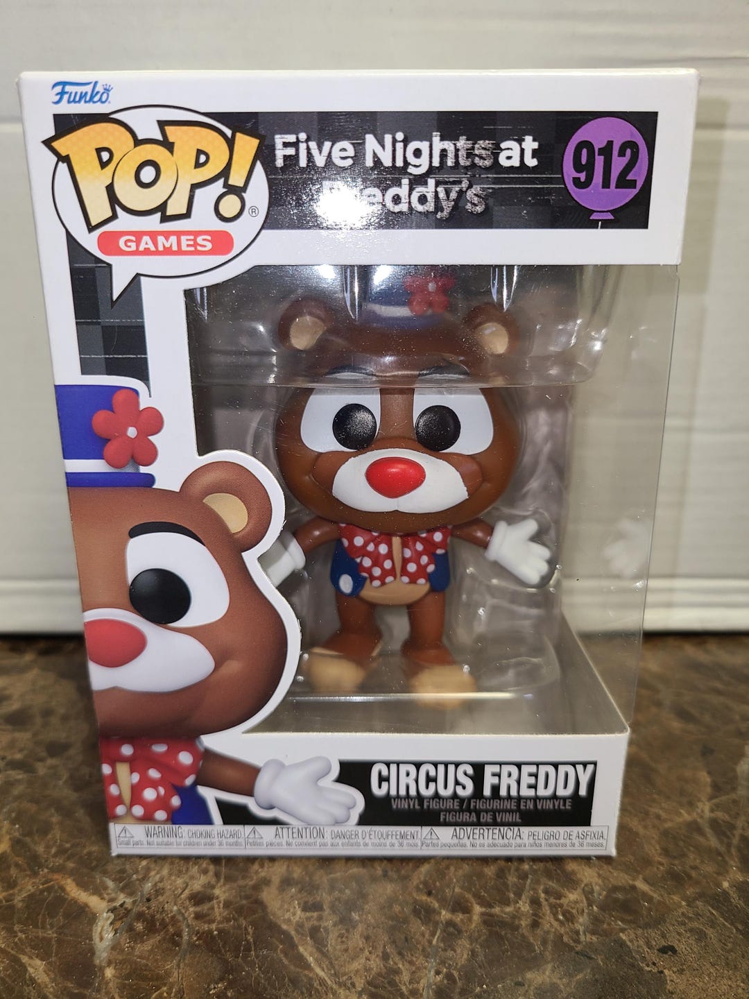Five Nights at Freddy's circus Freddy Funko Pop 912 - Etsy