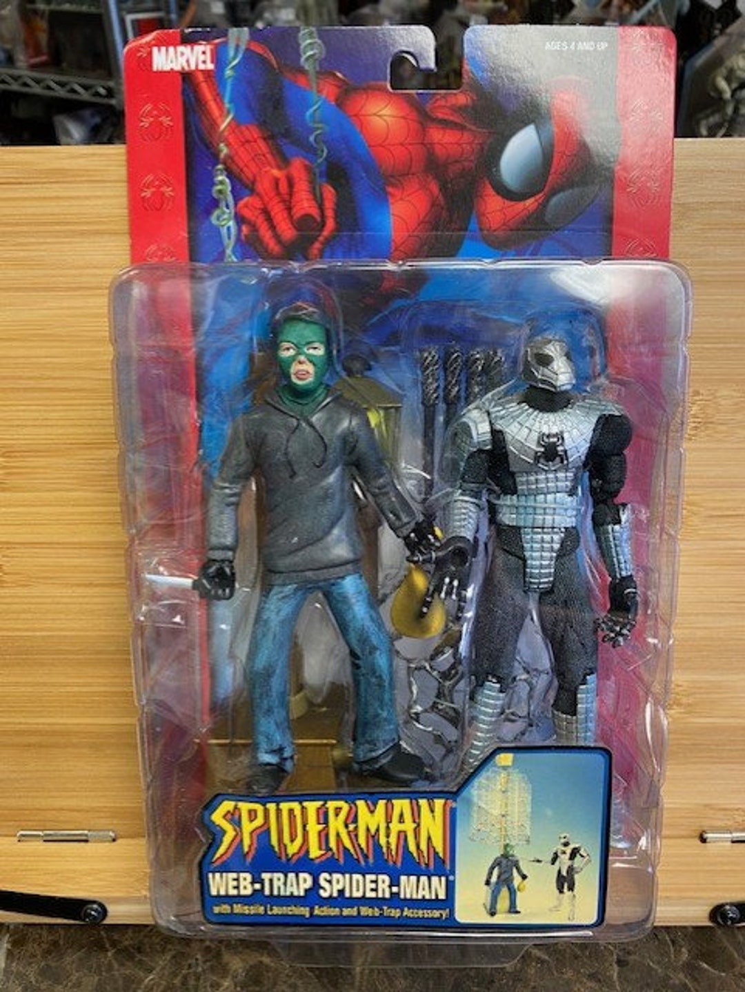 Spider-man web-trap Spider-man - Etsy