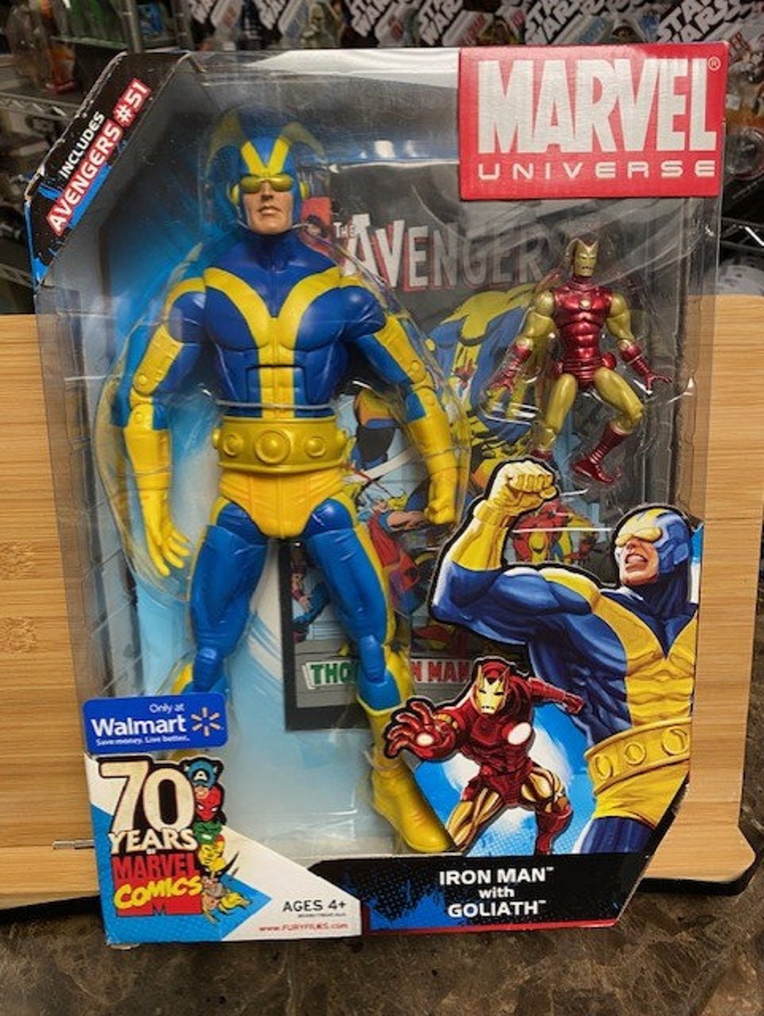 Marvel Universe iron Man With Goliath - Etsy