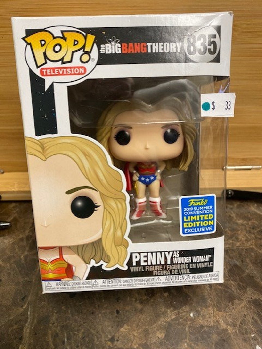 The Big Bang Theory penny as Wonder Woman Funko Pop 835 - Etsy