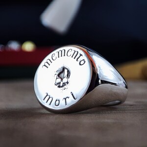Momento Mori Ring / Momento Mori Necklace / Amor Fati Ring / Amor Fati ...
