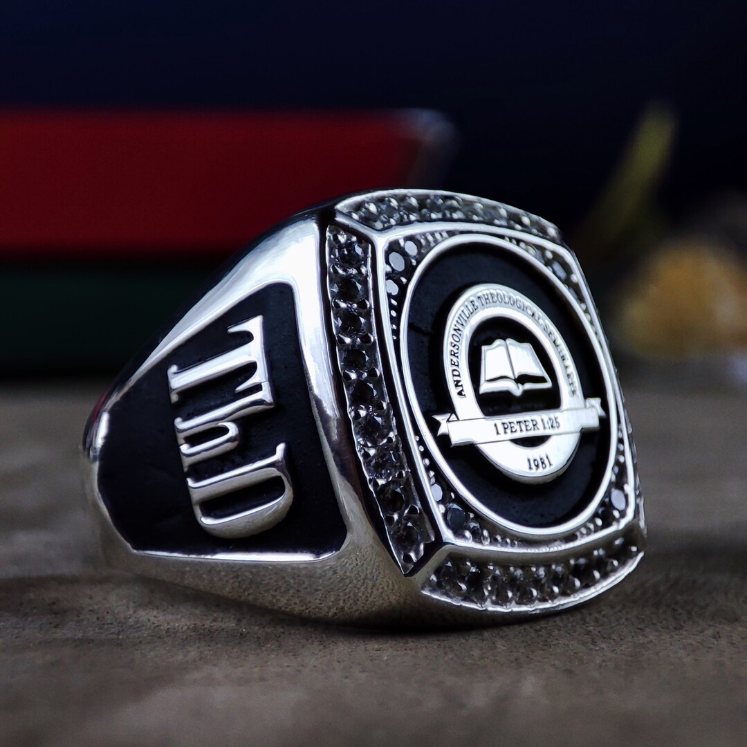 Custom University Ring – Personalized Graduation Jewelry, Sterling ...