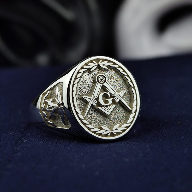 Antique Masonic Rings Freemason Jewelry - Etsy Israel